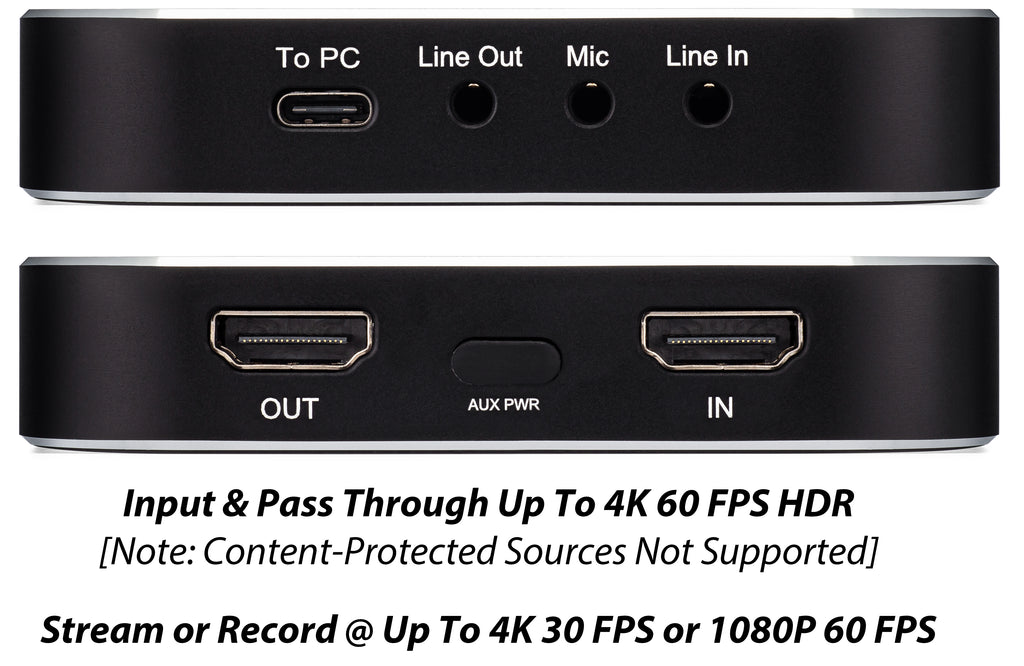 4K HD Video Capture Box Ultimate (USB Edition) | Record & Live Stream ...